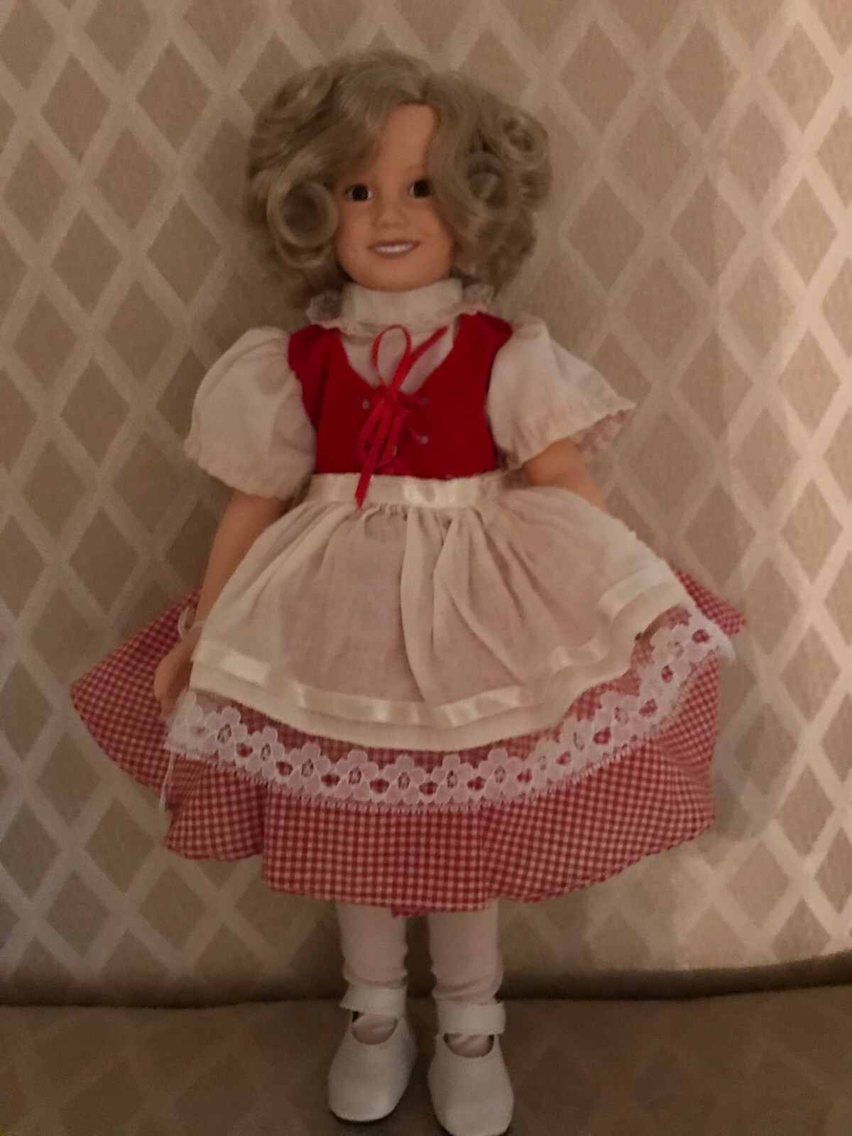 Vintage 1996 Shirley Temple “Heidi” Doll Made For Danbury Mint, Great ...