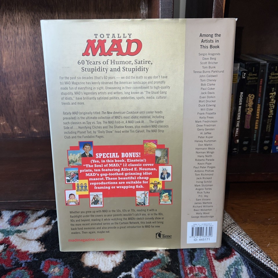 Totally MAD : 60 Years of Humor, Satire, Stupidity and Stupidity by DC ...