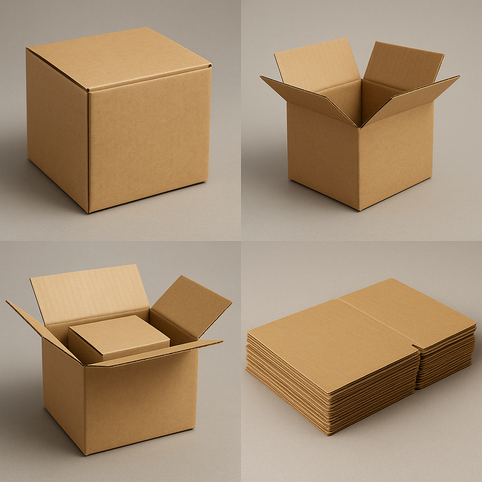 Strong Cardboard Boxes for Moving & Shipping – All Sizes – Multi-Pack ...