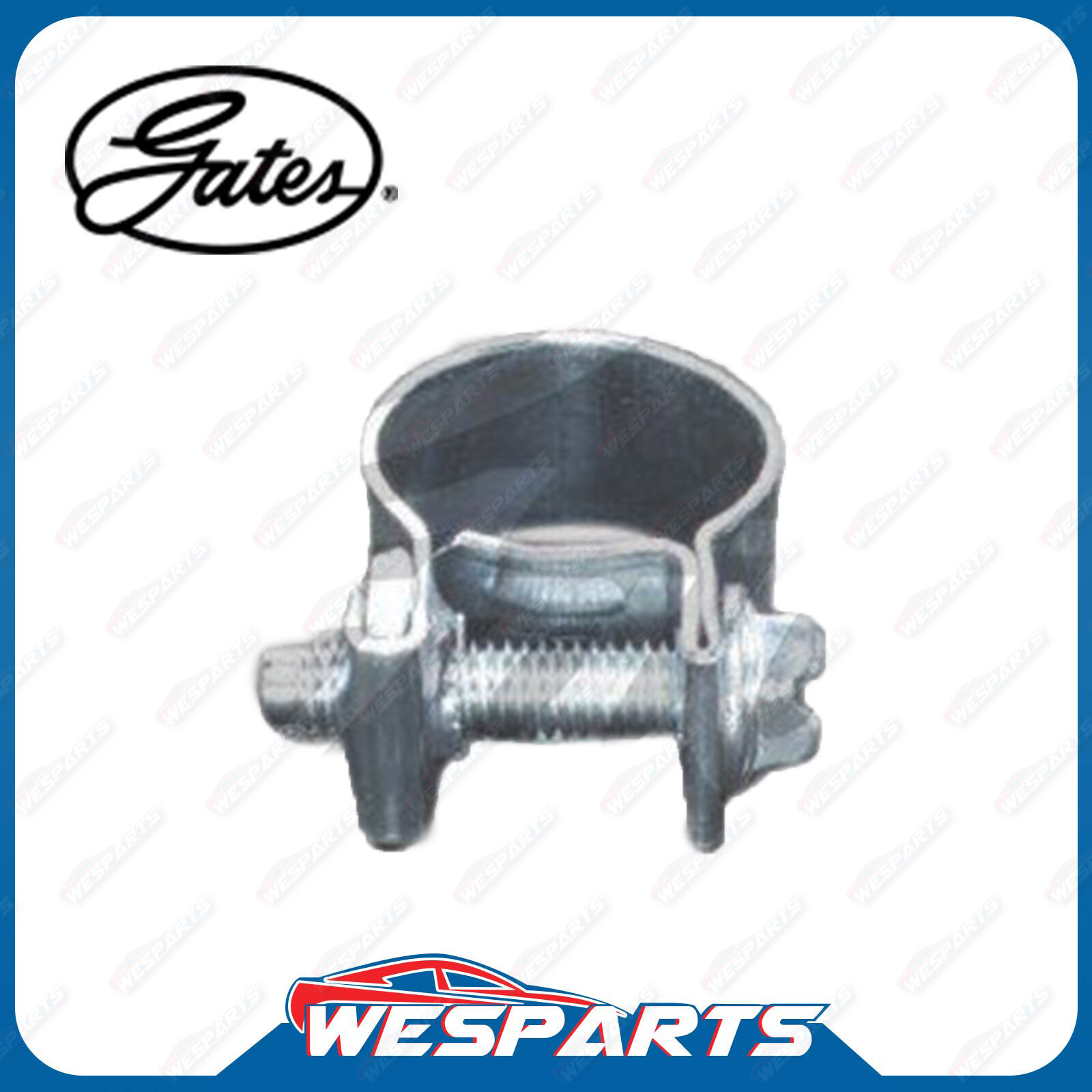 Gates EFI Hose Clamps - 52F9 Clamping Range 7-9mm Carbon Steel Pack of ...