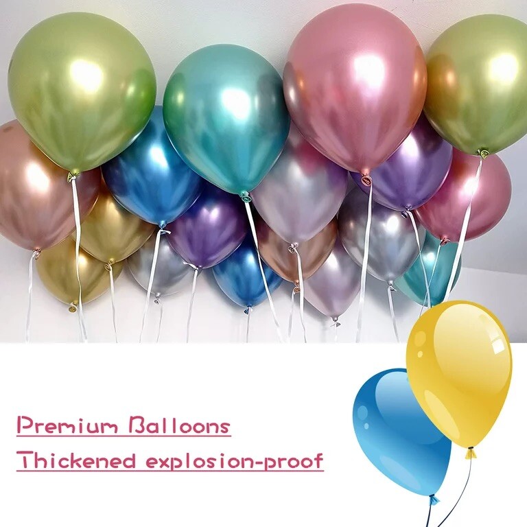 Globos Balloons Para Fiestas De Látex De Confeti Pack De 50 Globos 13 ...