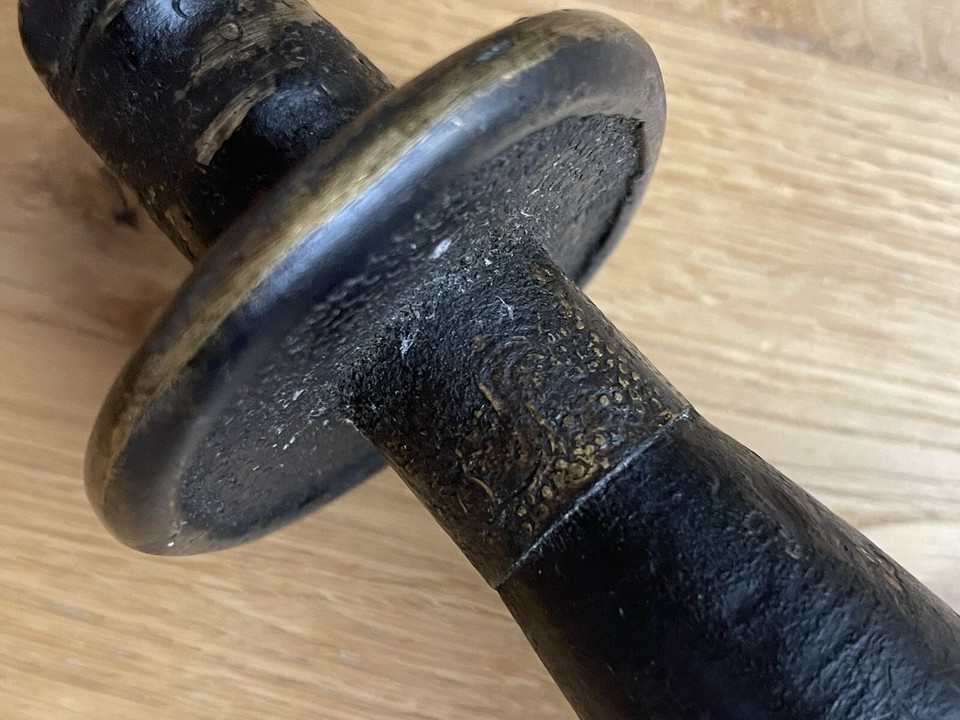 Antique Old Chinese Mace Weapon Sword Breaker | eBay