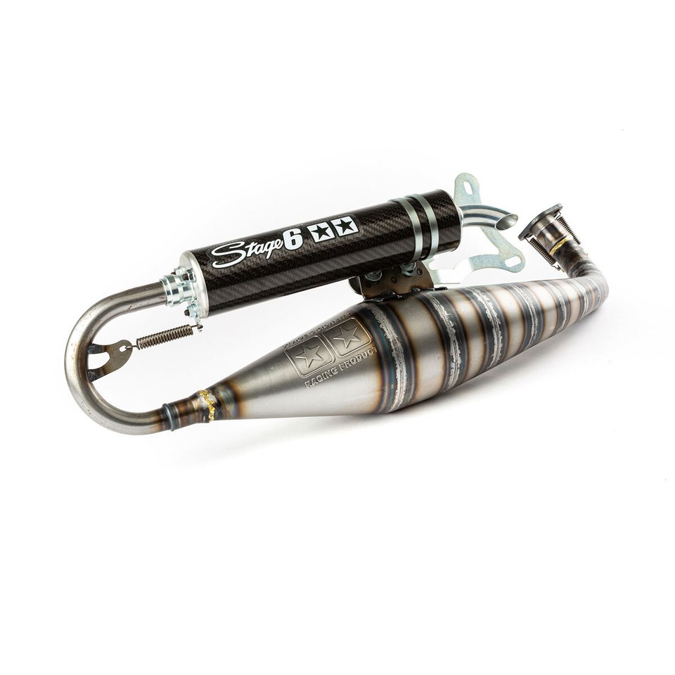 Schalldämpfer STAGE6 R1400 Race MK2 Kohlenstoff Motowell Magnet Rs 50 ...