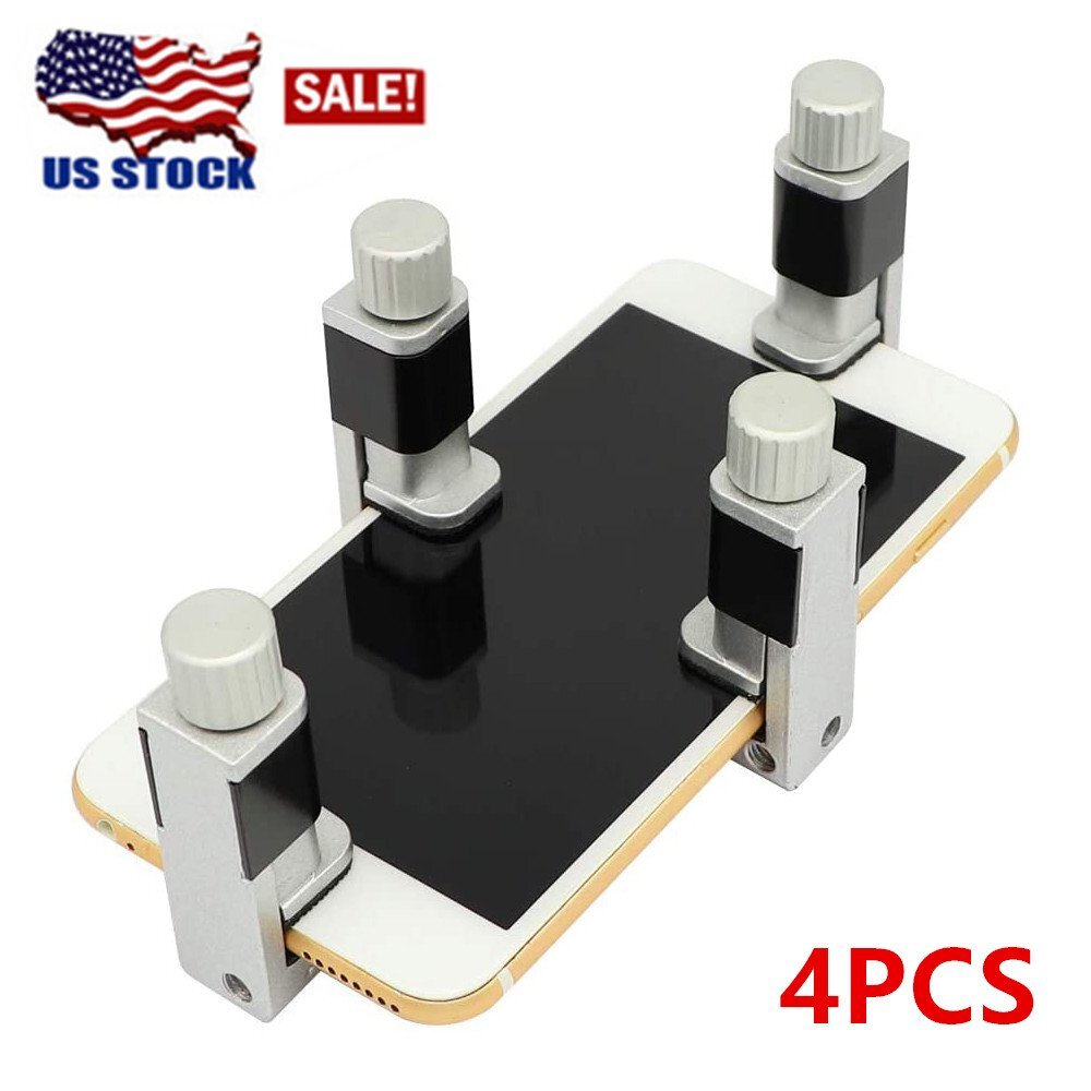 US 4X Adjustable Clip Fixture Lcd Screen Fastening Clamp Cell Phone ...