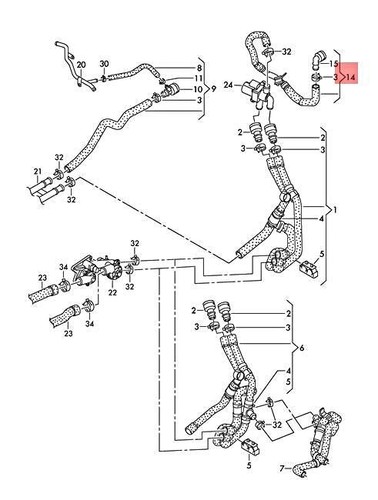 Genuine Coolant Hose With Quick Release Coupling Solenoid Valve ...