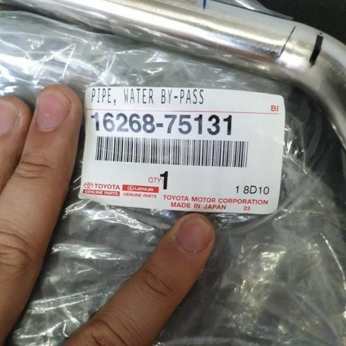 Toyota Tacoma 2005-2015 2.7L OEM Water Bypass Pipe Gasket Set 16268 ...