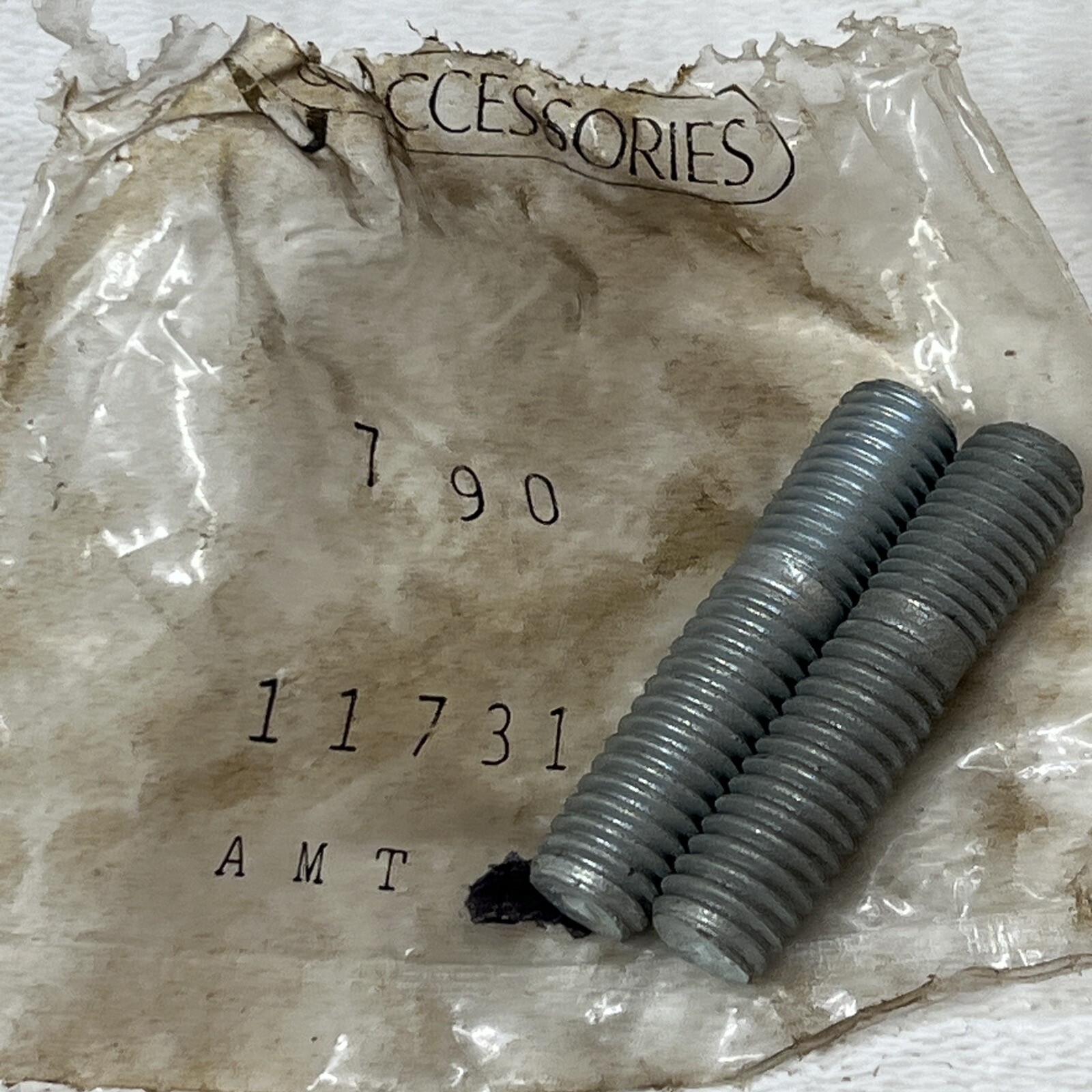 2 Genuine Harley Davidson 5/16"-18 x 5/16"-24 x 1-7/16" Intake Stud OEM ...