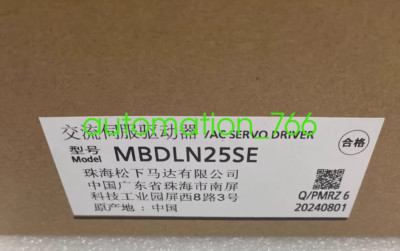 1PCS Brand new Panasonic MBDLN25SE Servo drives shipping Via Fedex or ...