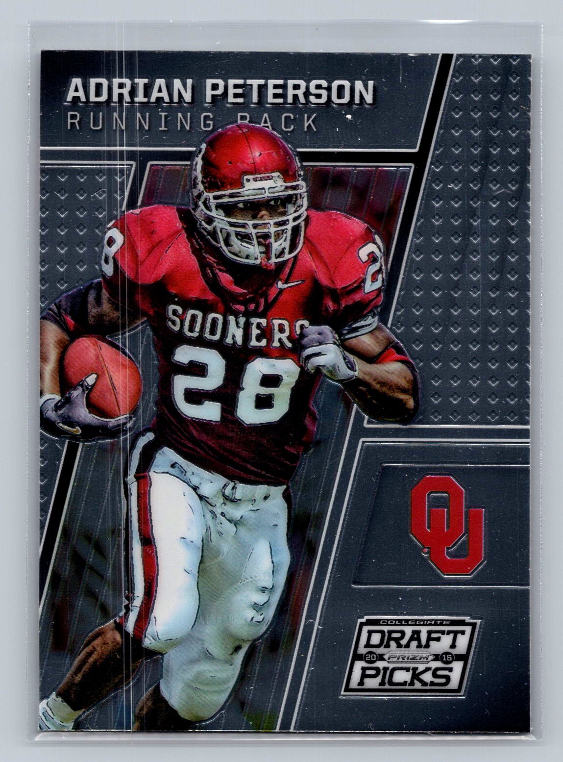 2016 Panini Prizm Collegiate Draft Picks #3 Adrian Peterson | eBay