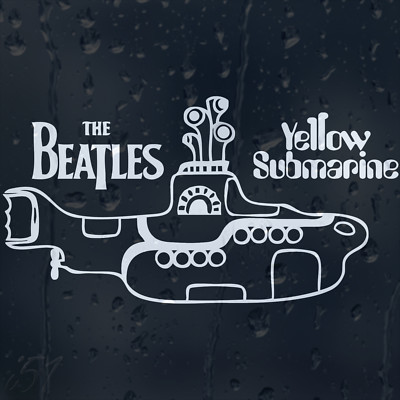 The Beatles Yellow Submarine Car Decal Vinyl Sticker For Window Or ...