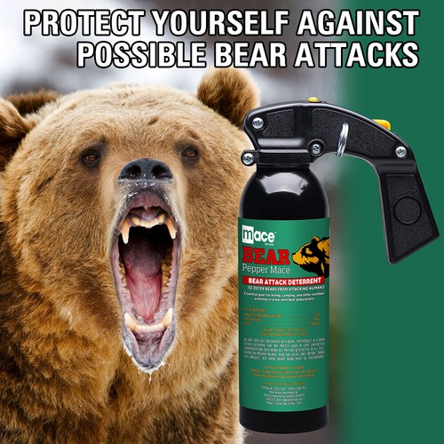 Bear Repellant Spray 16 oz Self Defense - Bear Attack Deterrent | eBay