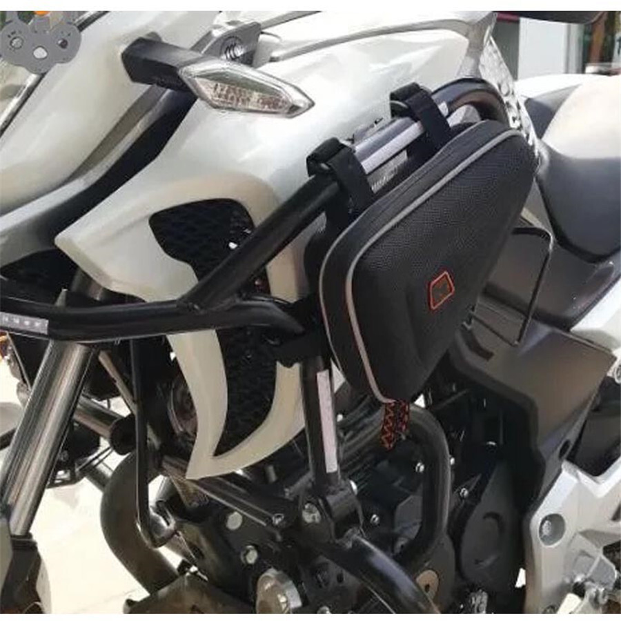 Storage Bag Engine Guard Mount Case Pouch Bags For Motorcycle Parts ...