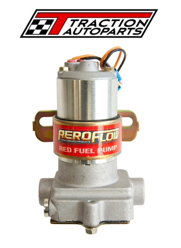 Aeroflow Electric "Red" Fuel Pump 97gph @ 7Psi, 3/8" NPT Inlet/Outlet ...