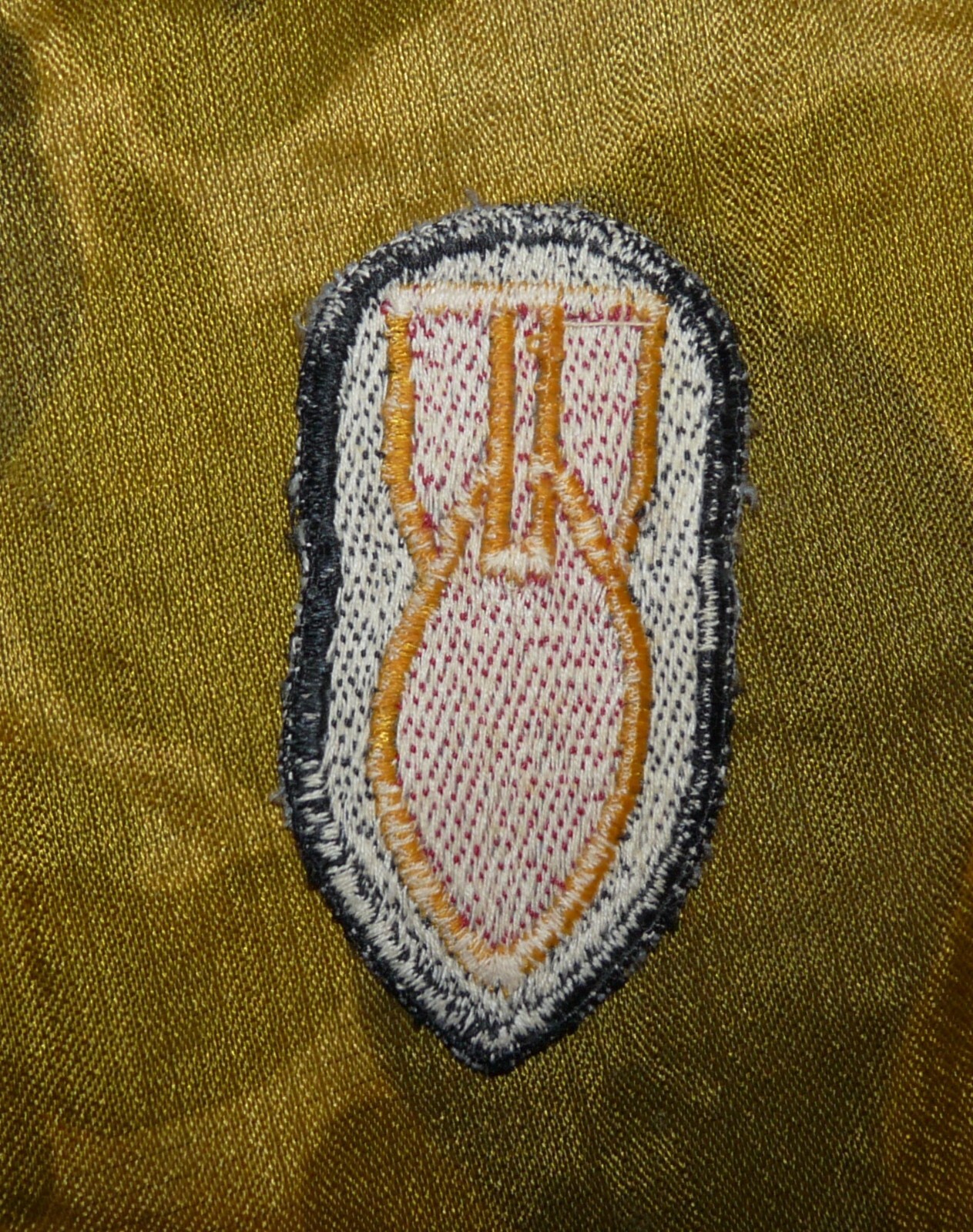 Post-WW2 US Army EOD Bomb Disposal Teams German-made SSI Sleeve Patch ...