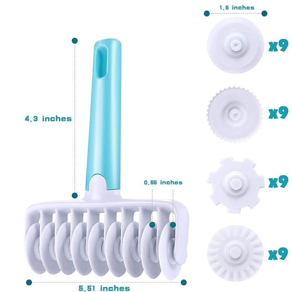 Baking Tools Pie Crust Decorator Cookie Embossing Mold Dough Cutting ...