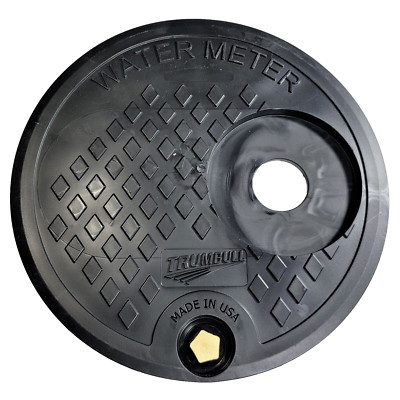 Trumbull Polymer Water Meter Box Cover, Kamstrup AMI 12-1/4" O.D. Type ...