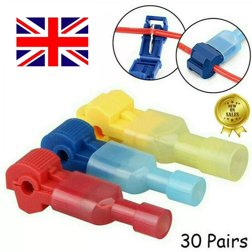 60/480 Quick Splice for Scotch T-Tap Lock Wire Crimp Cable Terminals ...