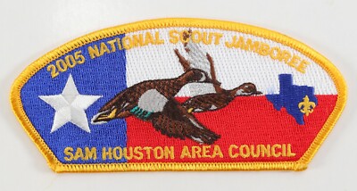 Vintage 2005 Sam Houston Jamboree Duck Bird Boy Scout BSA CSP Shoulder ...