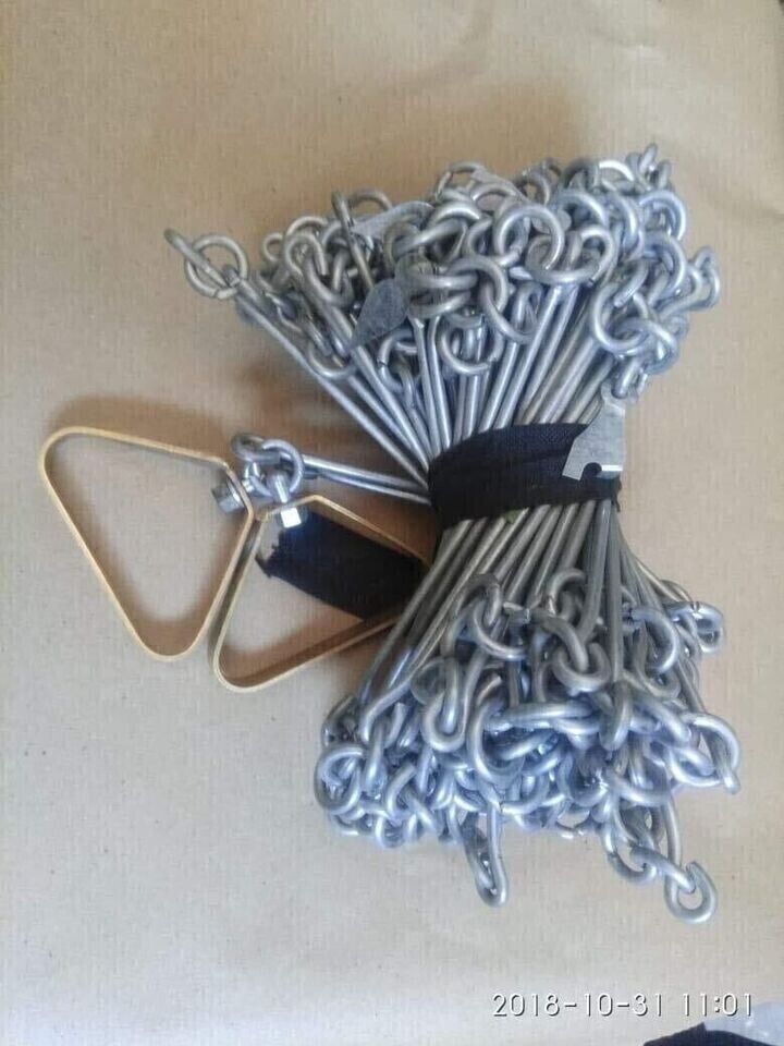 Survey Chain With Brass Handle Measuring Chain Survey Engineer 20 Mtr ...