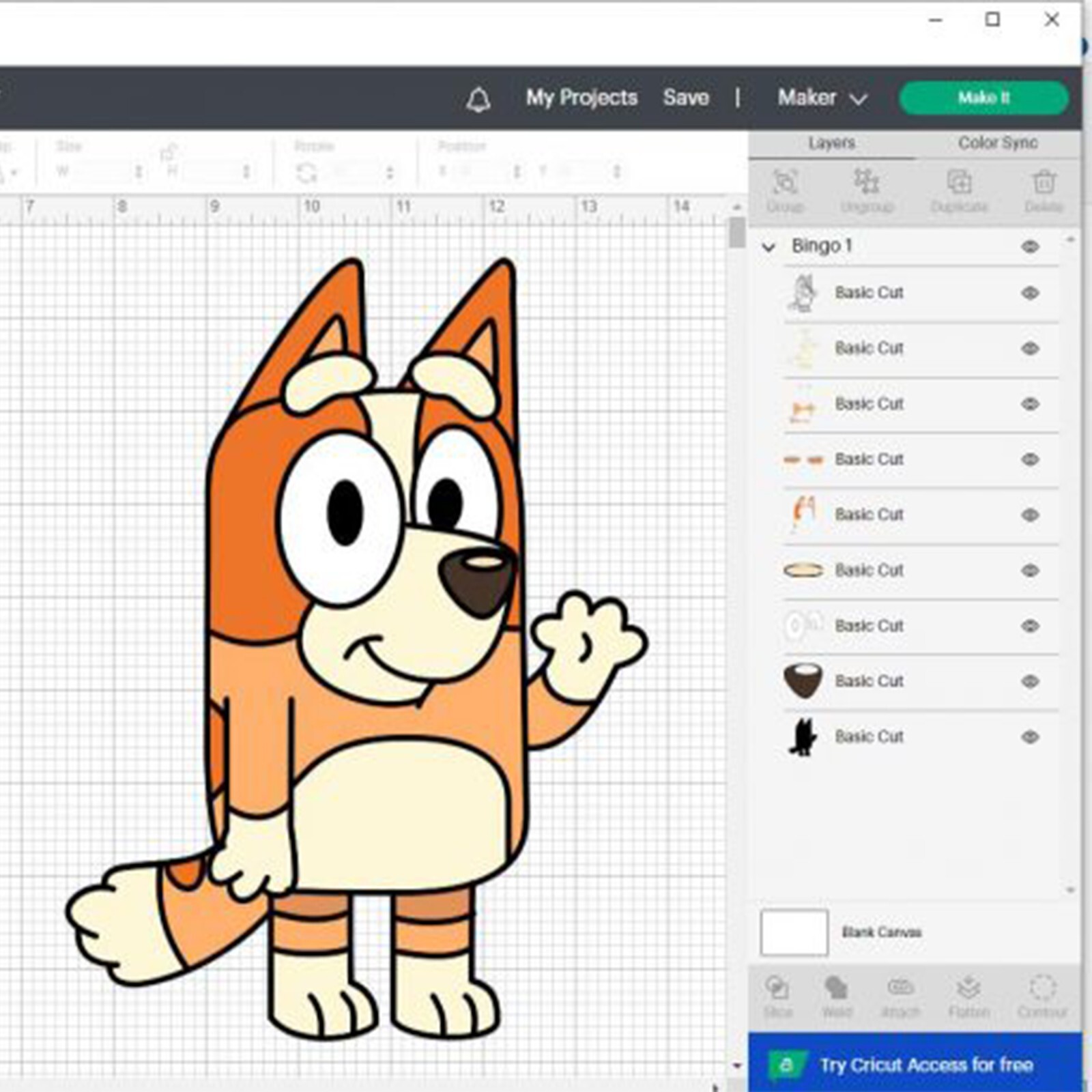 BLUEY SVG, DESIGNS BUNDLE, CUT FILES, SVG | Grelly USA