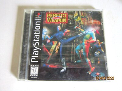 Perfect Weapon (Sony PlayStation 1, 1996) PS1 CIB Complete Tested ...