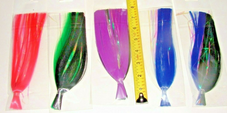 SEAWITCH MYLAR BLUE WATER FISH CANDY FLASH TROLLING LURE ONO BAIT ...