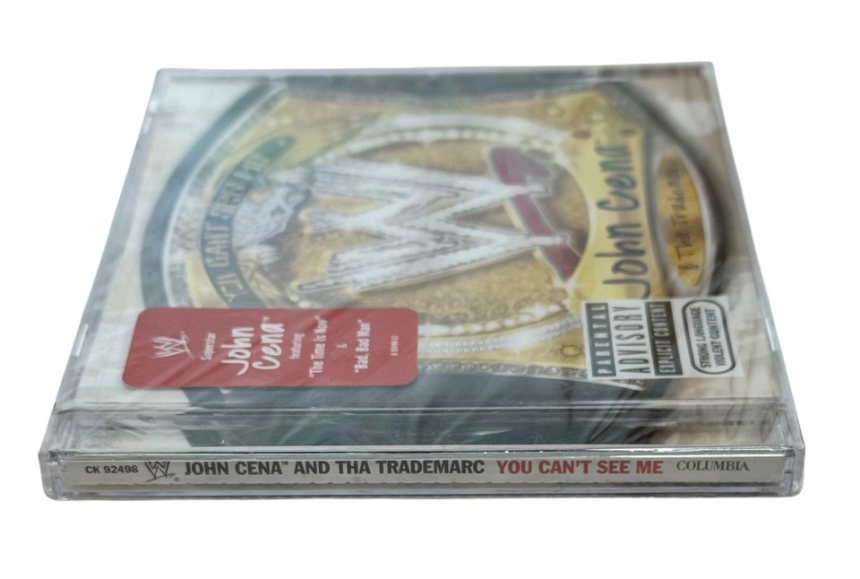 WWE John Cena & Tha Trademarc You Can't See Me CD Explicit Factory ...
