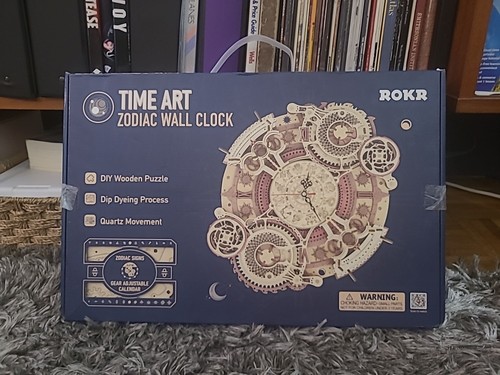 ROKR Zodiac Wall Clock Time Art - Sealed | eBay