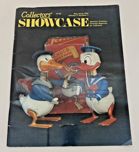 Vintage 1984 Collectors' Showcase magazine May/June Vol 3 No 5 Donald ...