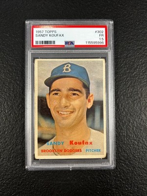 1957 Topps Sandy Koufax PSA 1.5 | eBay
