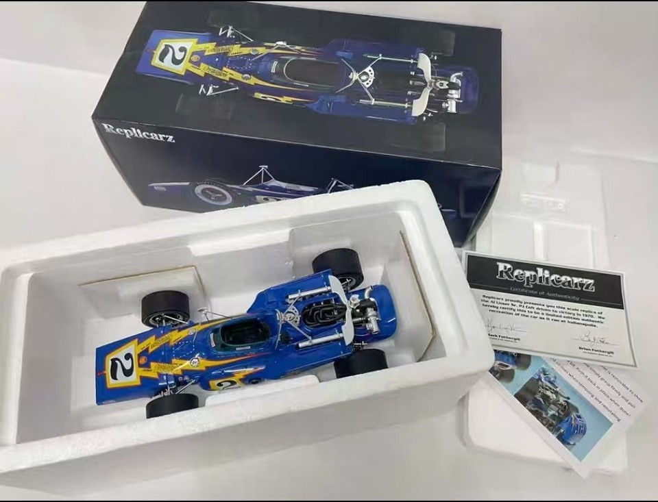 Replicarz 1/18 1970 PJ Colt Winner Indianapolis 500 #2 AI Unser Sr ...