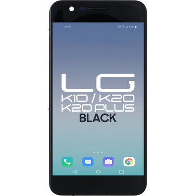LCD with Touch Compatible For LG K10 (2017) / K20 / K20 Plus Black ...