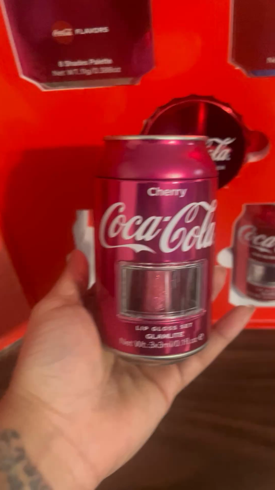 BRAND NEW LIMITED EDITION GlAMLITE COCA COLA PR MAKEUP SET | eBay