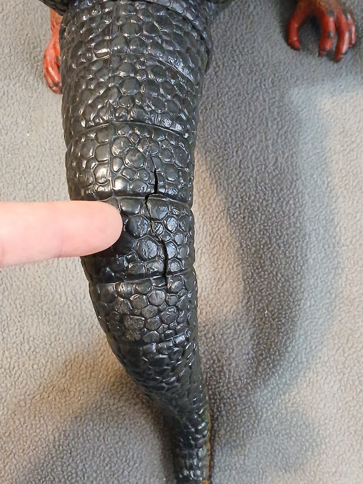 Classic GODZILLA 14" 1997 DorMei Action Figure Poseable Arms/Legs/neck ...