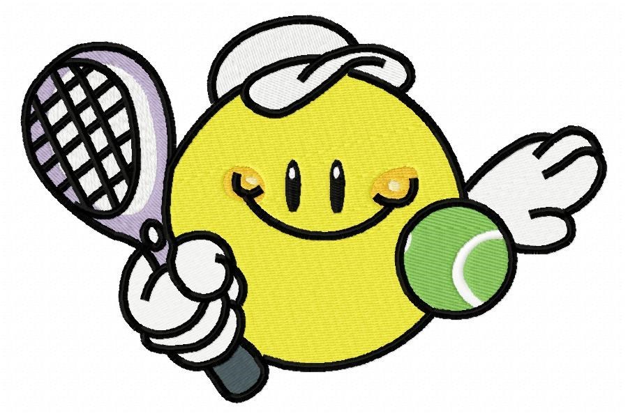 Sport Emoticons 10 Embroidery Designs 4x4 & 5x7 on multi-formatted CD ...