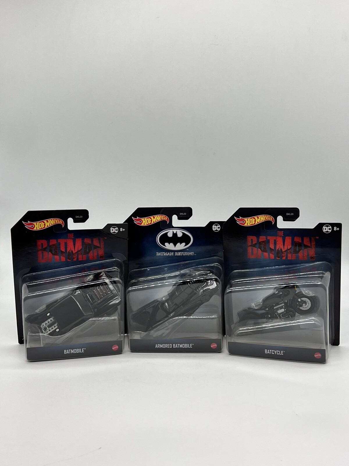 Hot Wheels DC The Batman Movie - Lot of 3- BATCYCLE-BATMOBILE-ARMORED ...