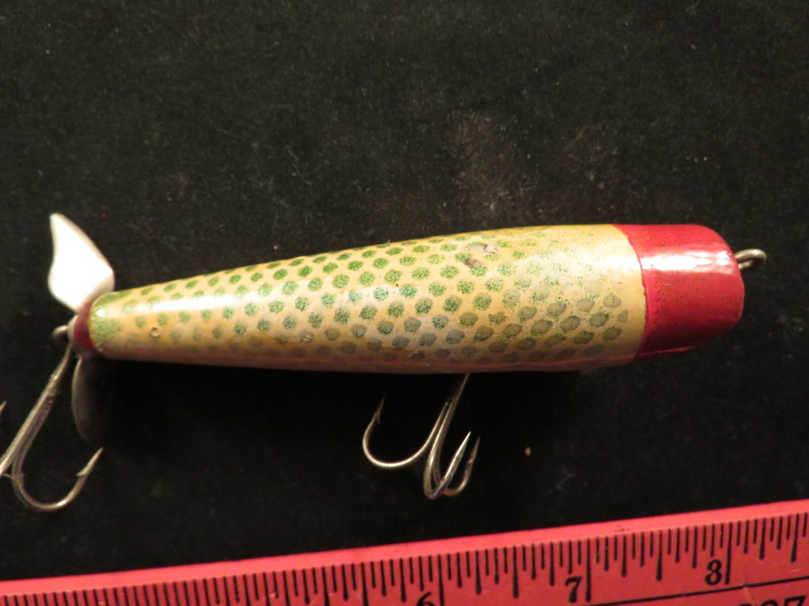 Vintage Topwater Wood Popper Unbranded Fishing Lure 3-1/2" ** | eBay