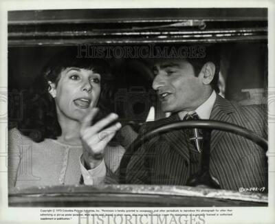 1973 Press Photo Film Stars Bernadette LaFont and Charles Denner ...
