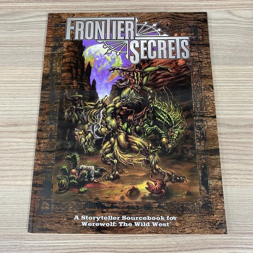 FRONTIER SECRETS WEREWOLF THE WILD WEST RPG SOFTBACK WW3701 WORLDS OR ...