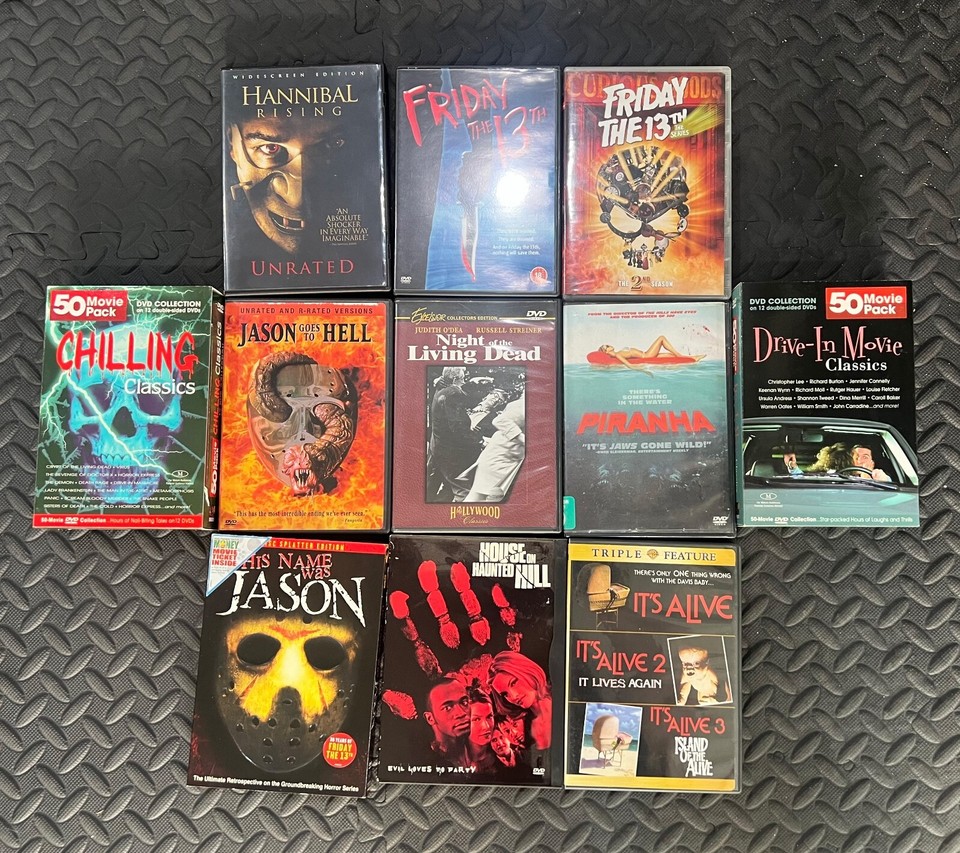 26 DVD Lot Horror - Limited Editions, Collectibles, Boxed Sets | eBay