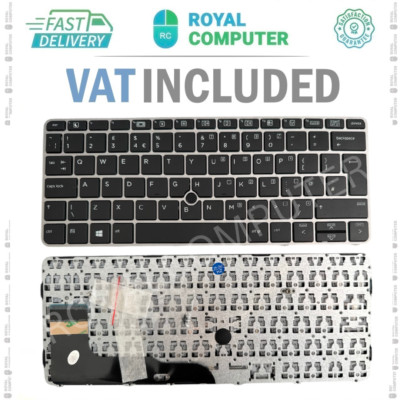 New HP EliteBook 820 G3 G4 725 G3 G4 UK Keyboard Pointer 813302-031 ...
