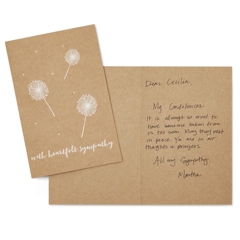 36 Pack Sympathy Cards with Envelopes Condolence Card Kraft Paper Bulk ...