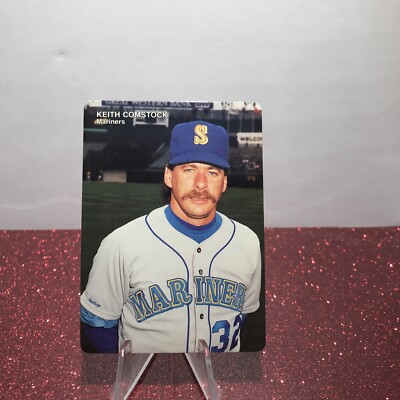 1990 Mother's Cookies Keith Comstock Seattle Mariners #23 | eBay