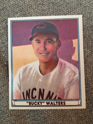 1977 Dover Classic Baseball Cards Reprints - 1941 Play Ball Bucky ...