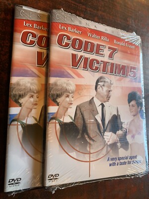 Lot Of Two Of The Same Movie “Code 7, Victim 5” (DVD). Brand New. 13023268395| eBay
