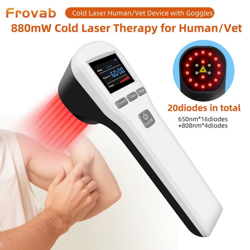 Class 4 Cold Laser Therapy 808 Low Level Light Treatment for Pain ...