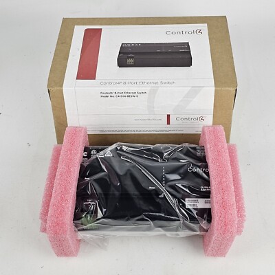 NIB Control4 C4-DIN-8ESW-E8 Port Ethernet Switch New | eBay