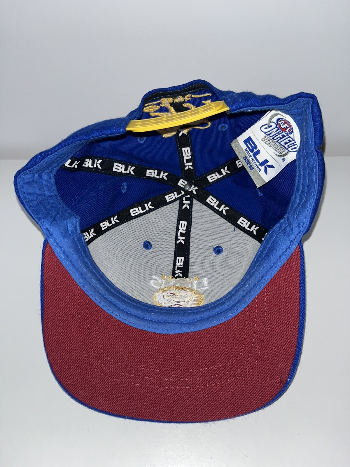 Brisbane Lions AFL Football Mens BLK Replica Media Snapback Flat Cap | eBay