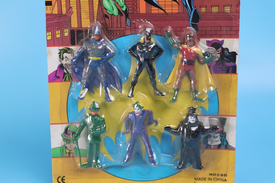 Bootleg DC Batman Catwoman Robin Riddler Joker Penguin | eBay