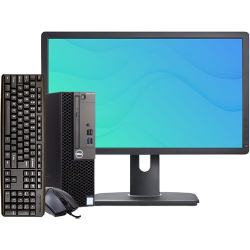 Dell PC i5 Desktop Computer 16GB RAM 240GB SSD 24in LCD Windows 10 Home ...